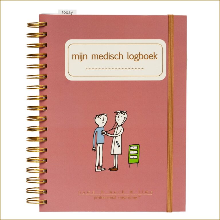 mijn medisch logboek - eindelijk een plek voor al je gegevens